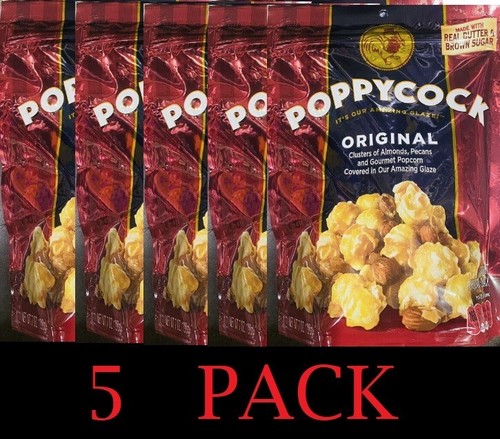 5x Orville Redenbacher POPPYCOCK ORIGINAL Gourmet Popcorn Clusters 7 Oz ...