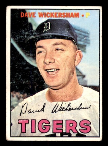 1967 Topps Baseball #112 Dave Wickersham PR *e2 | eBay