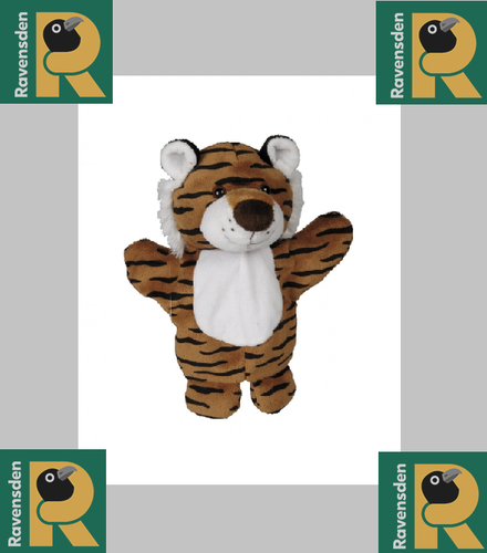 Ravensden Animal TIGER Glove Hand Puppet 27cm Official Gift Idea Kids ...