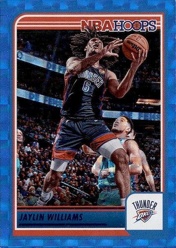 2023-24 Panini NBA Hoops Hyper Blue Oklahoma City Thunder - Jaylin ...