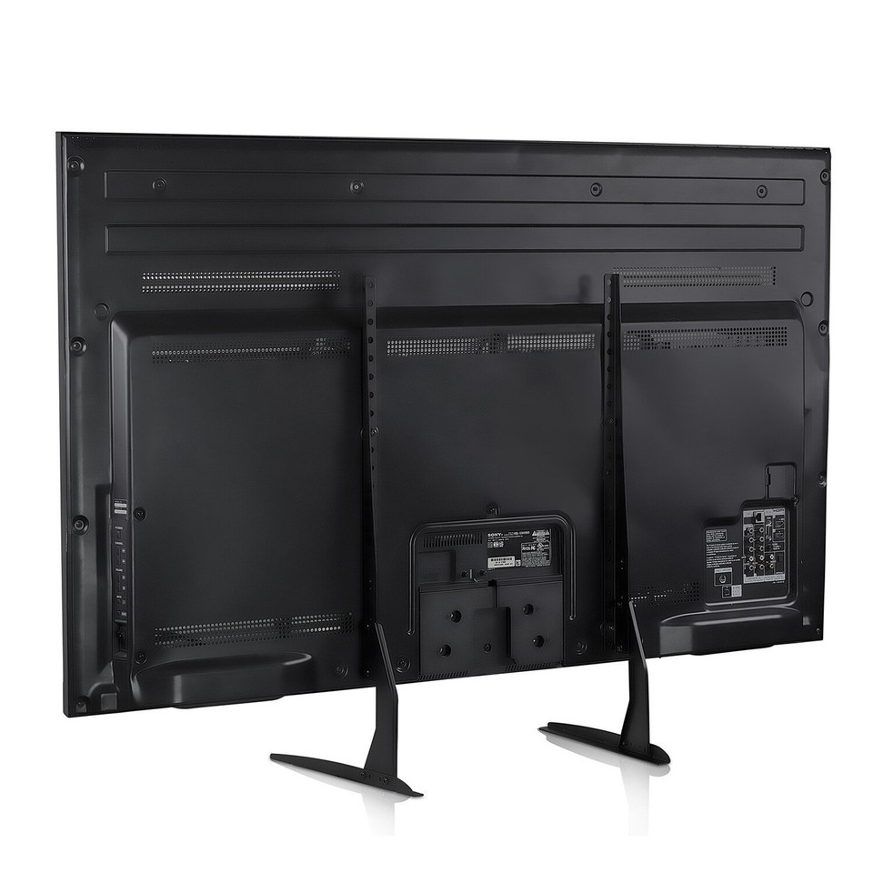 Universal LCD Flat Screen TV Table Top Stand Base Padded Bottom Feet 26 ...