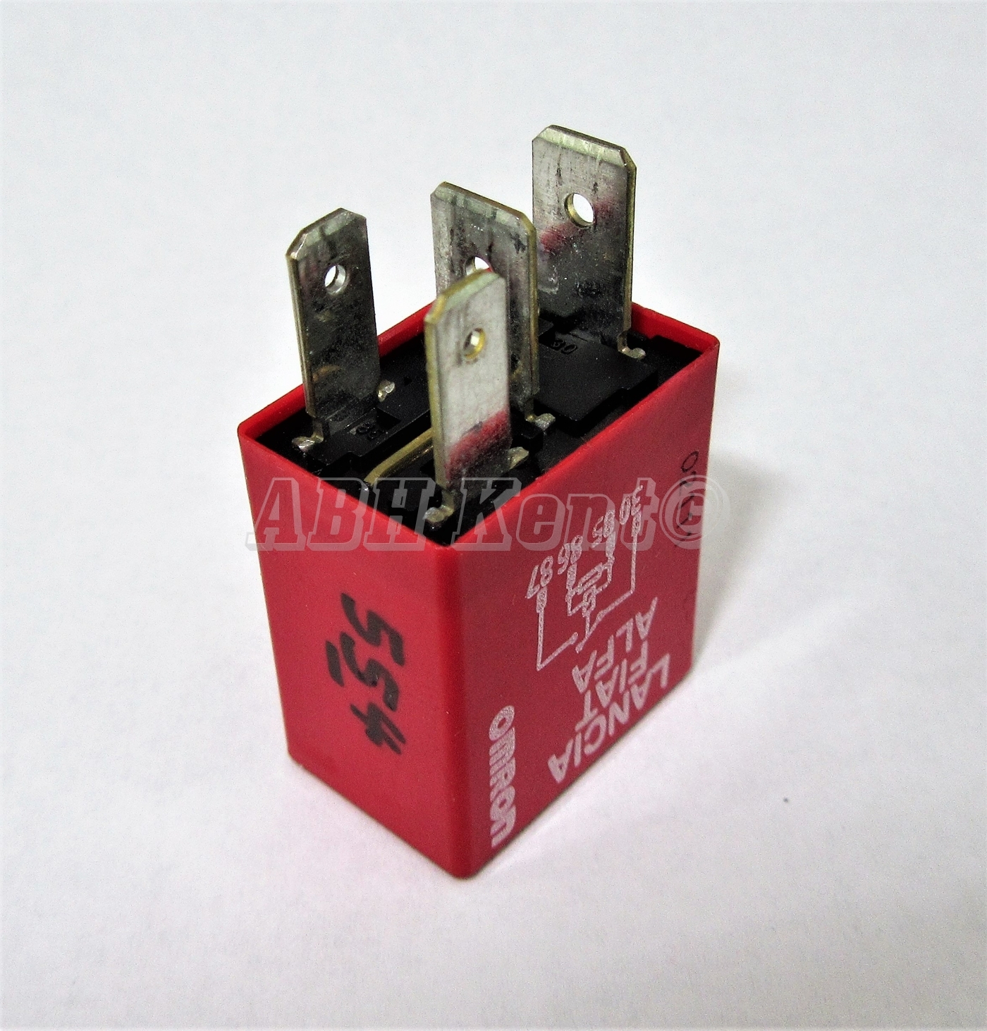 554-Fiat Alfa Lancia (09-17) 4-Pin Red Relay 34F231002 Omron 1/11299/85 ...