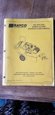 Rayco Rg1672dxh Parts Manual Literature RG 1672 DXH for sale online | eBay