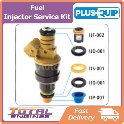 1x PlusQuip Fuel Injector Service Kit fits Ford Fairlane NC/NF/NL 4.9L ...