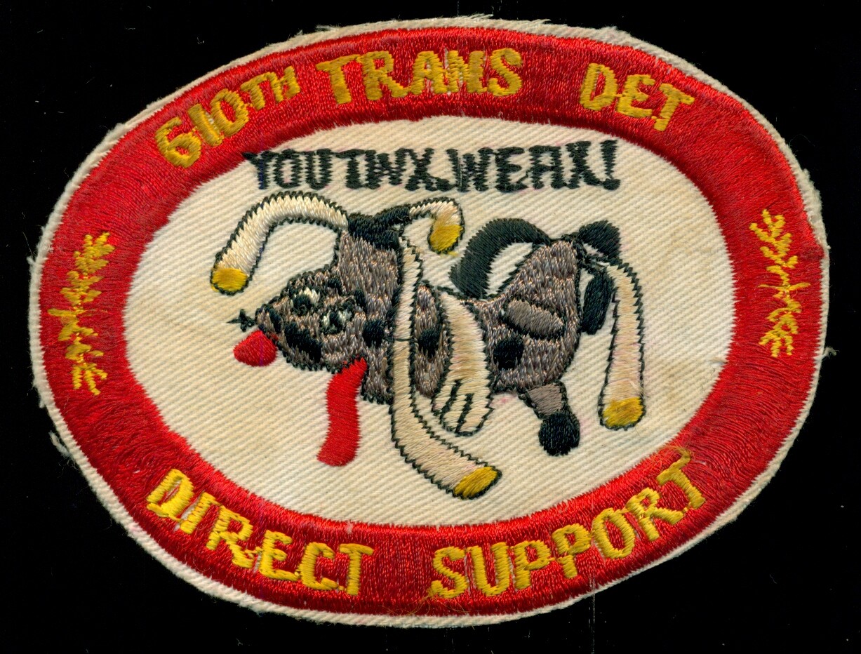 US Army 610th Transportation Detachment Direct Support Patch HM-2 | eBay