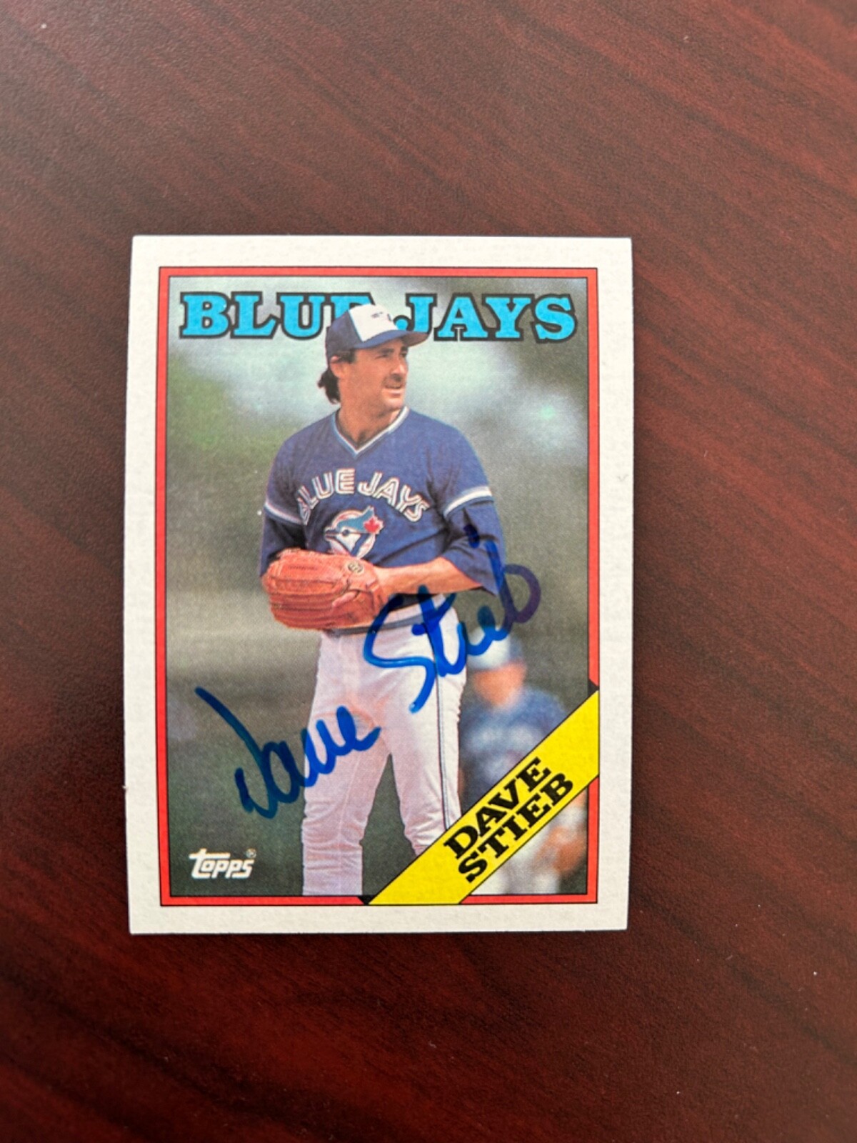 1988 Topps, Dave Steve auto autograph signed | eBay