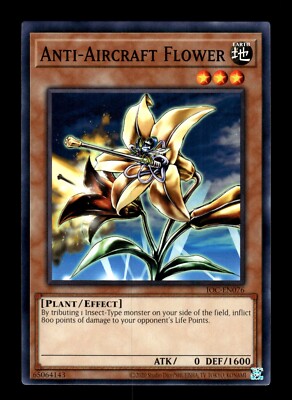 YuGiOh IOC-EN076 C Anti-Aircraft Flower NM/MT Invasion of Chaos | eBay