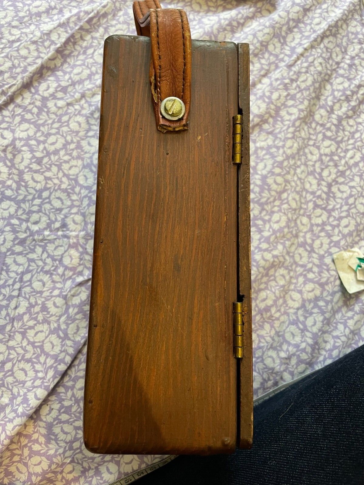 Vintage wooden buzz box continuity tester 5" X 8" X 3" | eBay