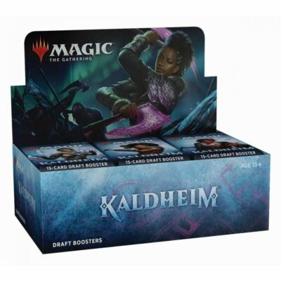 Magic the Gathering TCG Kaldheim Sealed Draft Booster Box 36 Packs ...