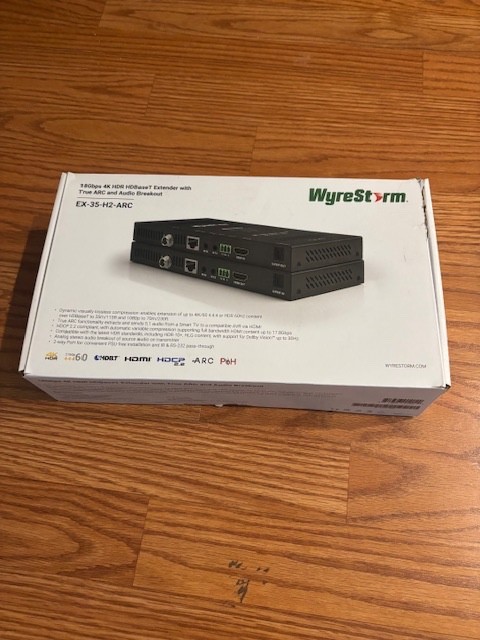 WyreStorm EX-35-H2-ARC Transmitter/Receiver (New- Open Box) | eBay
