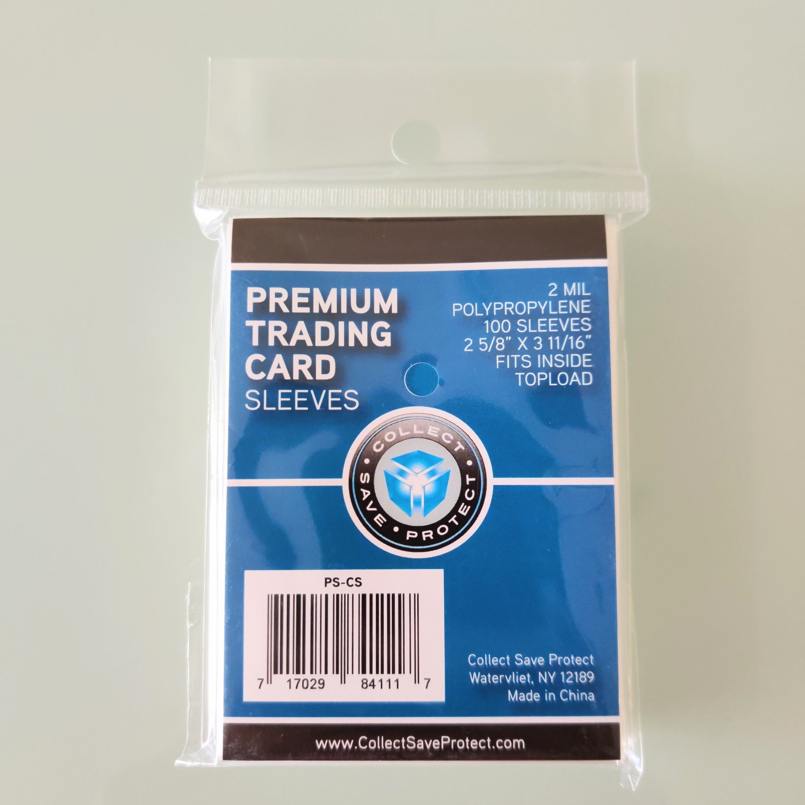 CSP Premium Trading Card Sleeves Pack of 100 TCG Sports Soft Clear ...
