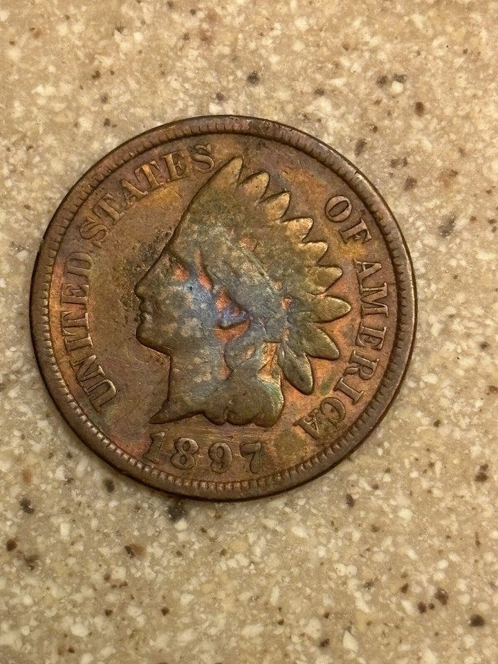 1897 INDIAN HEAD CENT/PENNY RARE | eBay