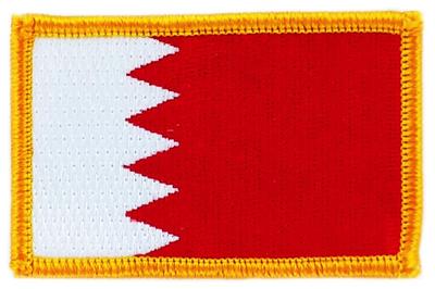 Patch Embroidered Patch Flag Bahrain Thermoadhesive | eBay