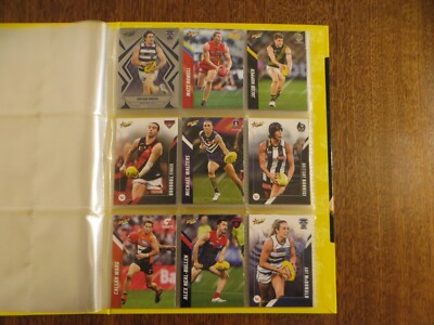 2024 AFL Footy Stars Luminous Base L68 Gryan Miers Cats Card plus 8 ...