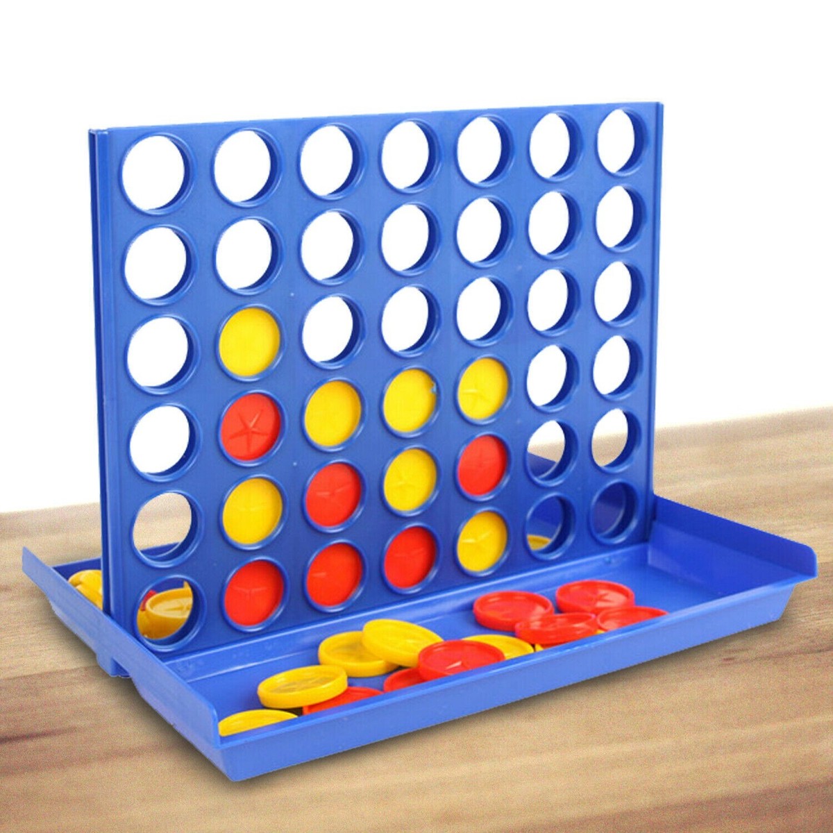 Row Game 4 In A Row Four Line Up Family Board Game Classic SOL 1pk 4