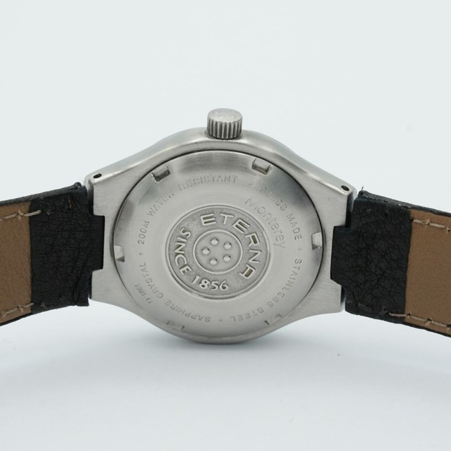 Eterna Monterey 200 Meters 1601.41 Stainless Steel Ladies Quartz Divers ...