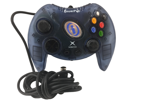 Blue InterAct Power Pad Colors Wired Controller Original Xbox ~ For PC ...