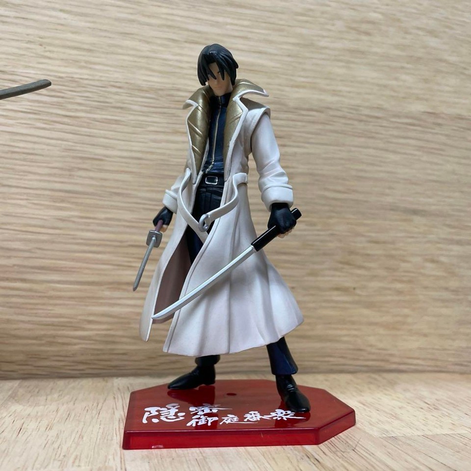 Rurouni Kenshin Figures Set Anime Manga Shishio Makoto Himura Kenshin ...