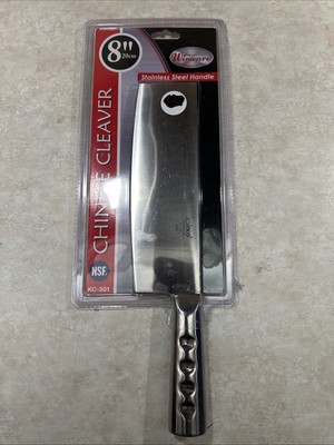 Winware Winco 8” Chinese Cleaver KC-501 Stainless Steel Handle | eBay