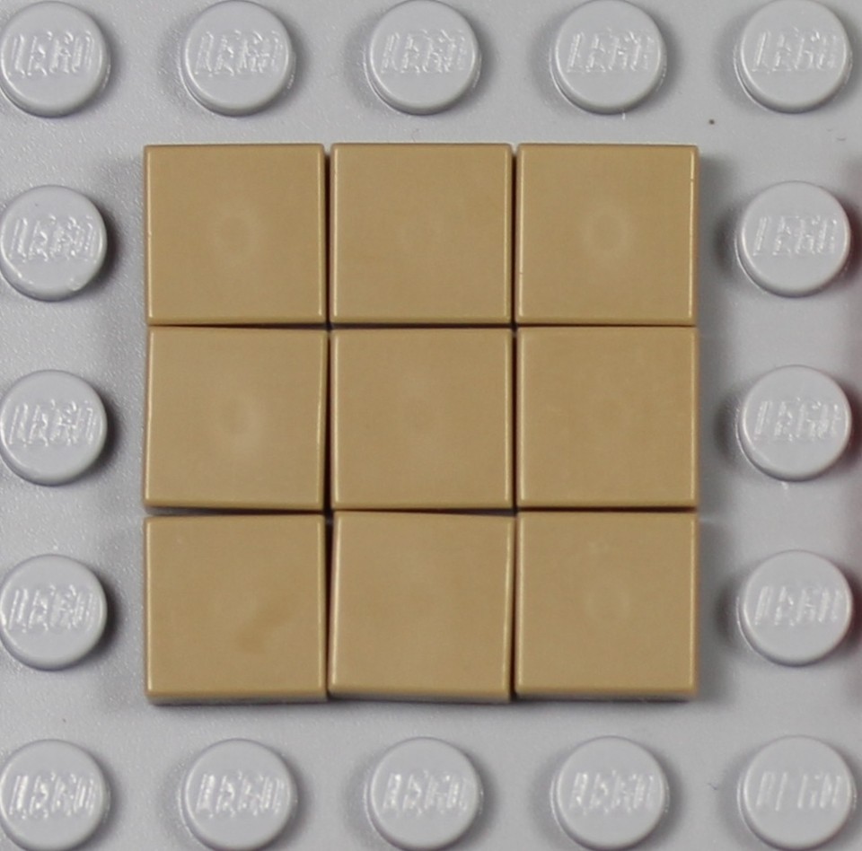 LEGO - 1x1 Square Tiles - PICK YOUR COLORS Smooth Finishing Flat Mosaic ...