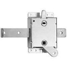 Garage Door L-handle Lock with Inside Slide Lock Latch Mechanism set ...
