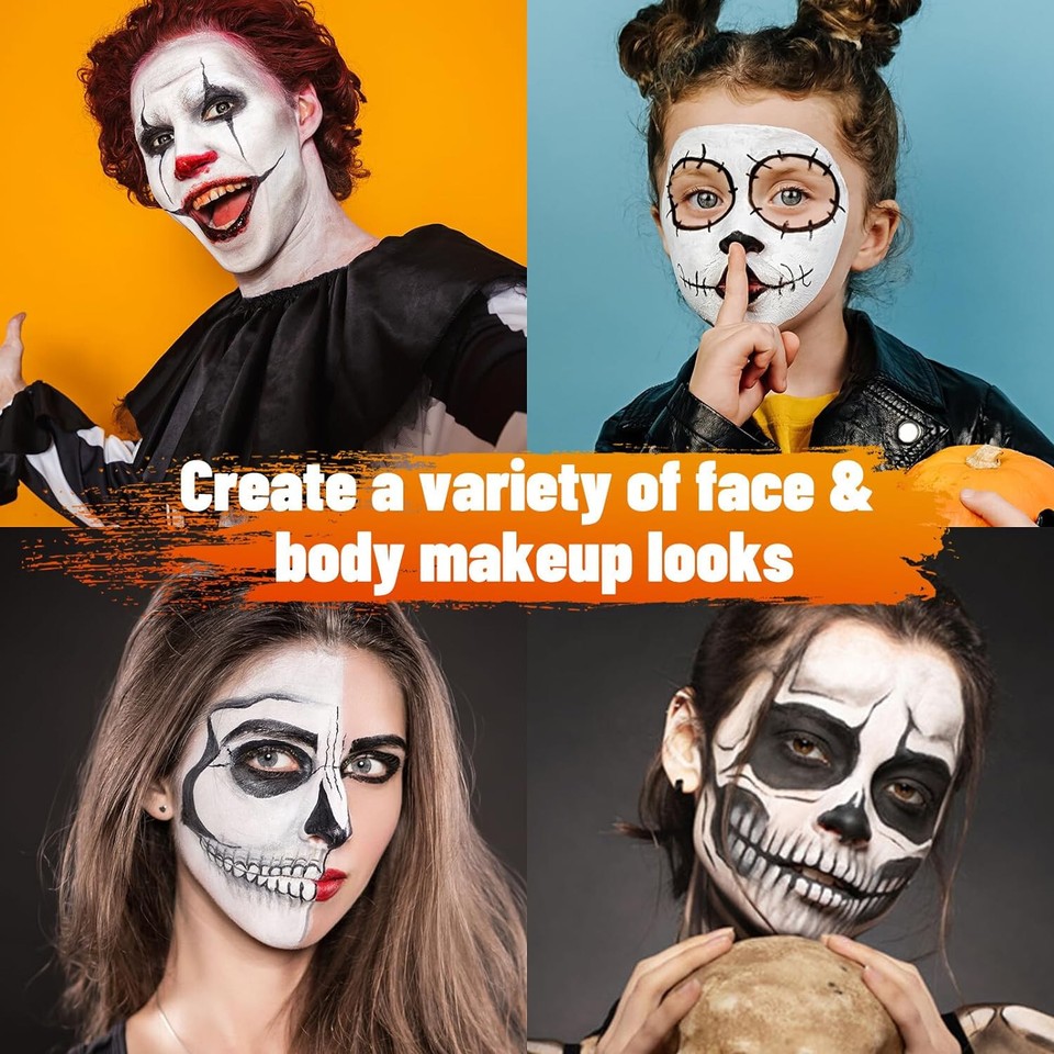 Bowitzki Professional Face Paint Kit Face Painting Kits for kids Party ...