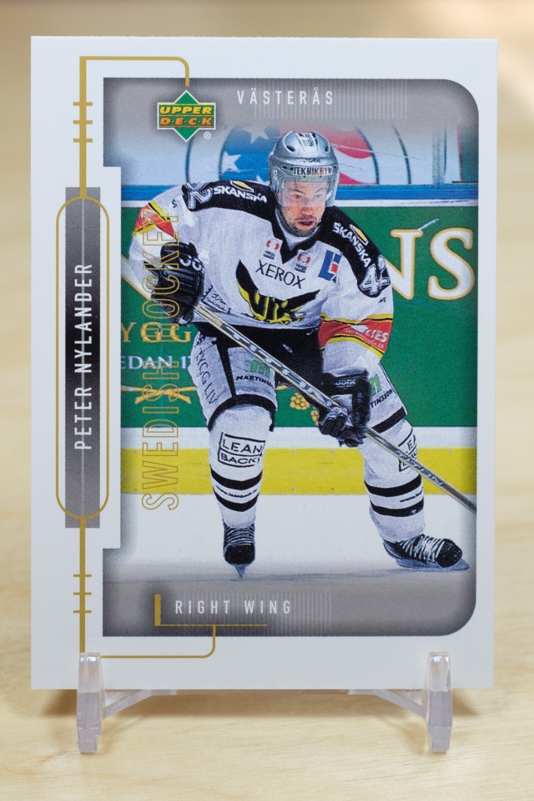 1999-00 Upper Deck Swedish Base #192 Peter Nylander - Vasteras | eBay