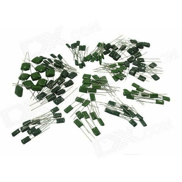 180PCS 18 Values Polyester Film Capacitor Assortment Electrolytic Kit ...