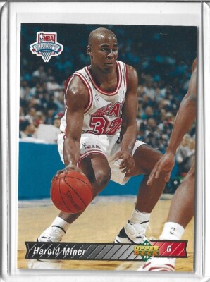 Harold Miner - 1992-93 Upper Deck NBA Draft #8 - Rookie - Miami Heat | eBay