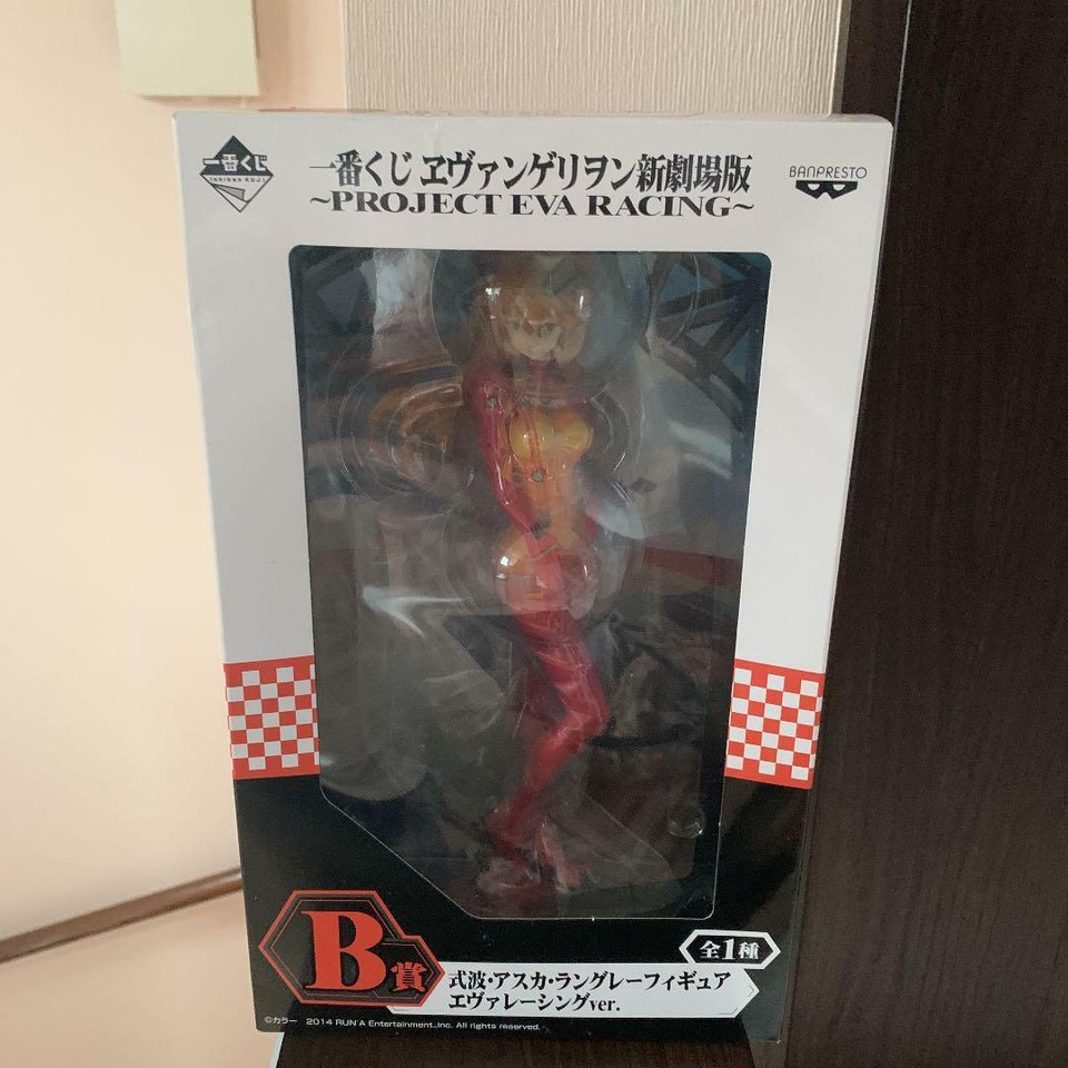 Evangelion Asuka Langley Figure Eva Racing Version Original Japan ...
