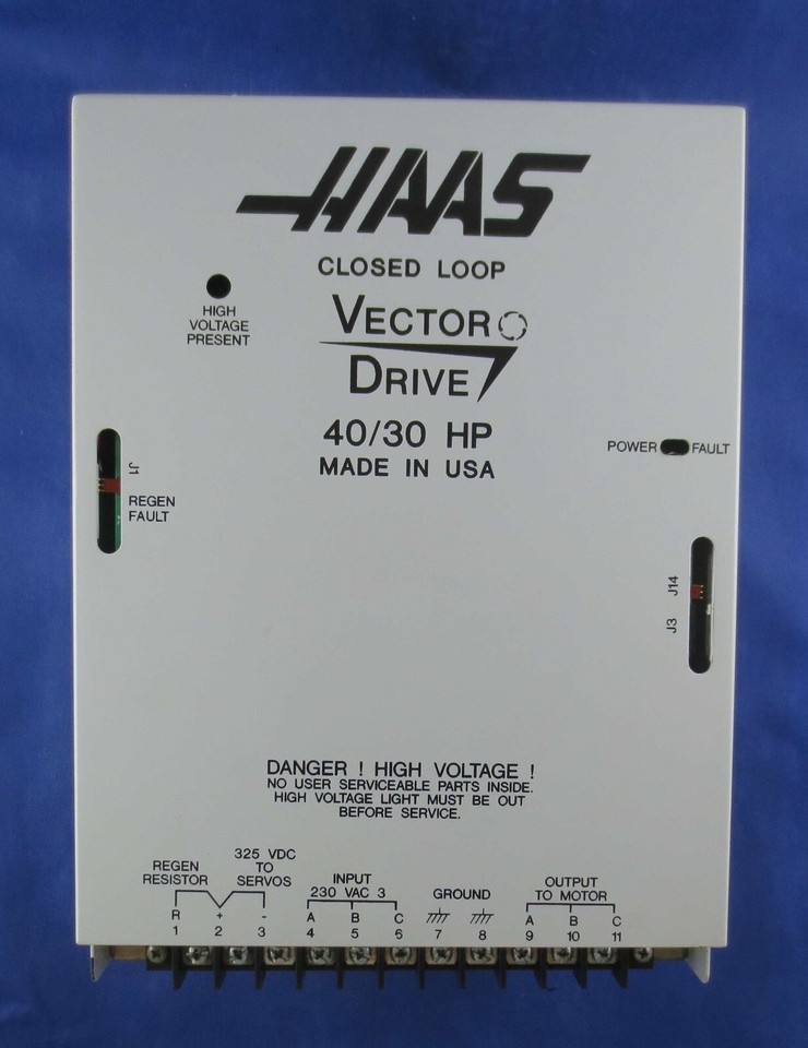 *REPAIR/EXCHANGE SERVICE* HAAS 40HP 93-69-1010 VECTOR DRIVE. WARRANTY ...