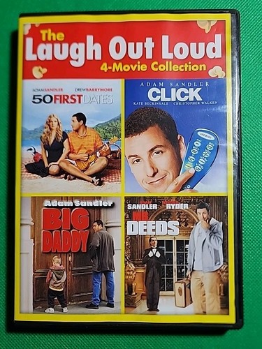 Laugh Out Loud 4-Movie Collection (2DVDs) Adam Sandler Mr Deeds Big ...