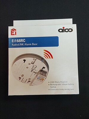 AICO Ei168RC RadioLINK Base, (BRAND NEW BNIB) for Aico smokes & heat alarms | eBay UK