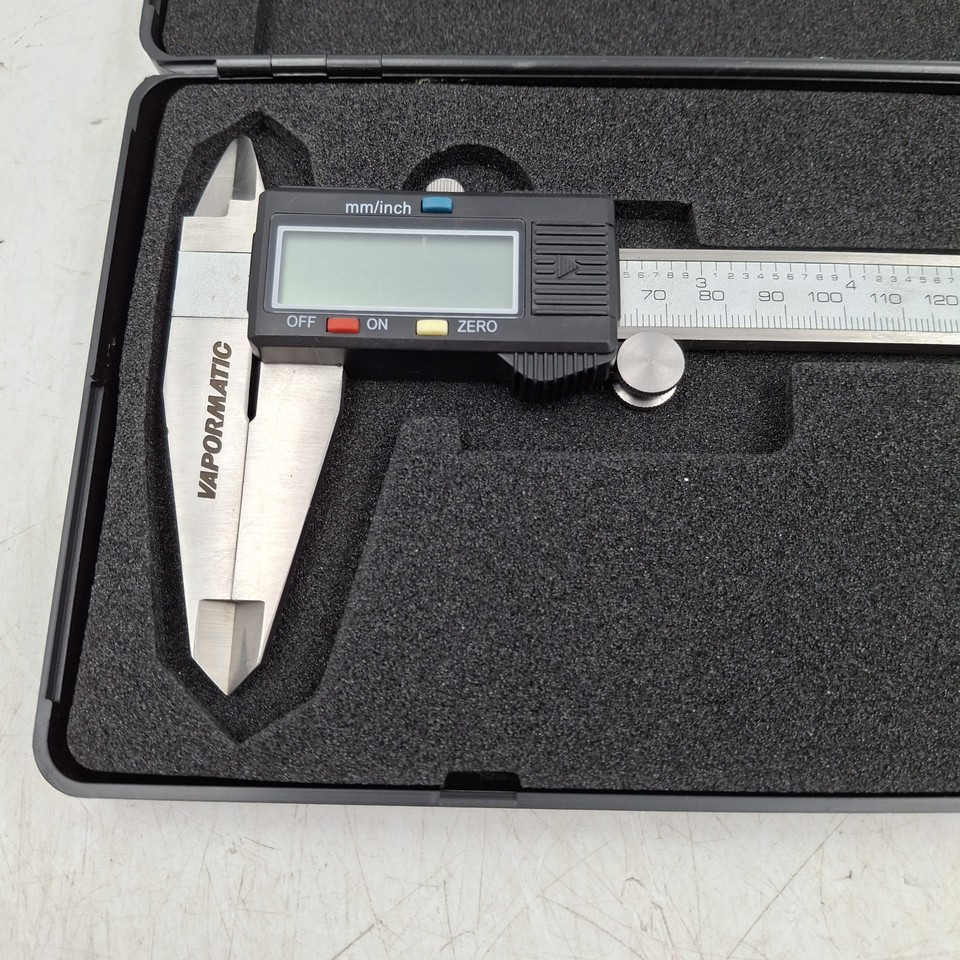 0-300MM / 0-12" Digital Vernier Caliper Measuring Tool Gauge & Case ...