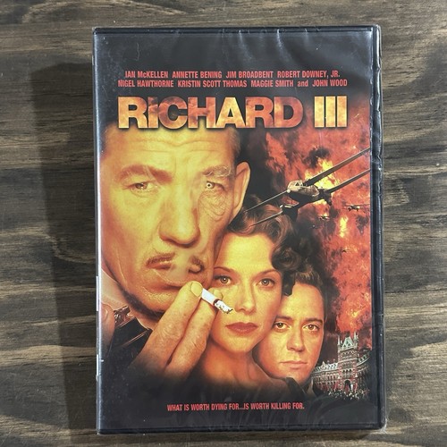 Richard III DVD 1995 movie Ian McKellen King Richard 3rd William ...