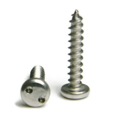 Spanner Snake Eye Pan Head Security Sheet Metal Screws - #6 | eBay