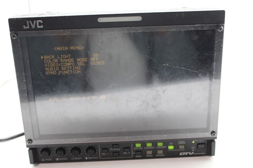 JVC DT-V9L1DU MULTI FORMAT LCD MONITOR BROADCAST STUDIO MONITOR 9" | eBay