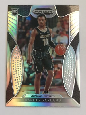 2019-20 Prizm Draft Picks Darius Garland Silver Holo Rookie Prizm RC ...