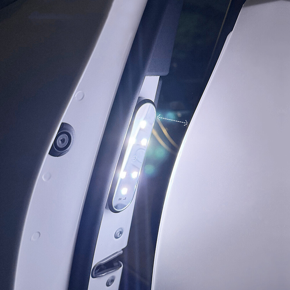 Colorful Magnetic Wireless Car Door Welcome LED Light USB Emergency ...
