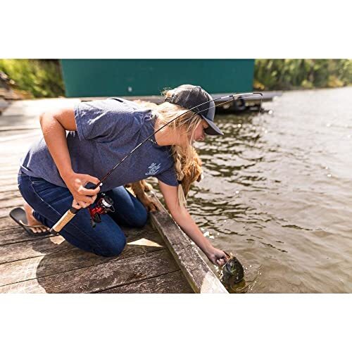 Ugly Stik Dock Runner Spinning Reel and Fishing Rod Combo, 3' - Medium ...