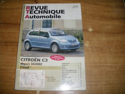 REVUE TECHNIQUE CITROEN C3 DIESEL depuis 04/2002 | eBay