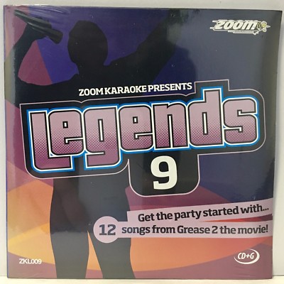 Zoom Karaoke Legends Series CD+G - Volume 9 - Complete Grease 2 ...