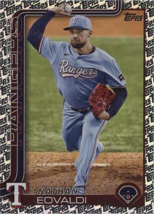 2025 Topps Series 1 - Nathan Eovaldi #130 Topps Foil Pattern for sale ...