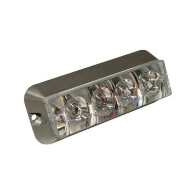 Custer 4 LED White Warning Strobe Light (STRL4W) | eBay