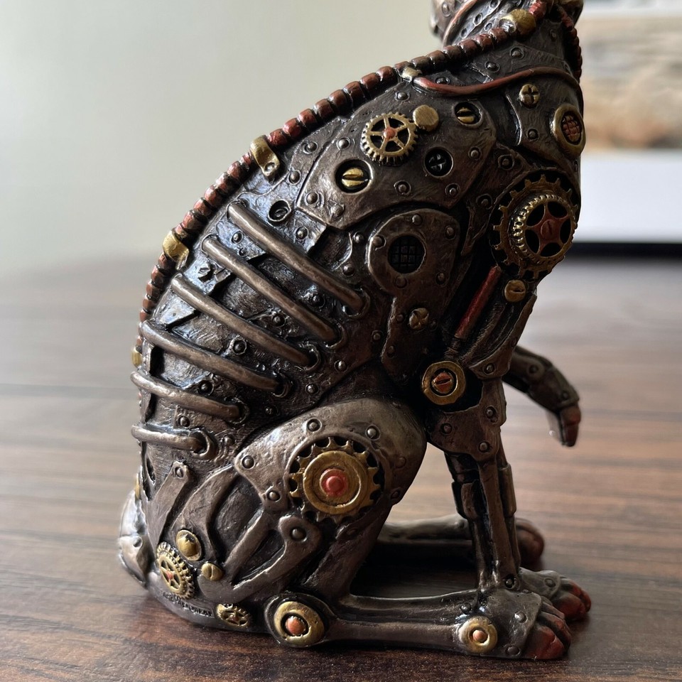 Custom Made Steampunk Jack Rabbit Asymmetrical Sculpture Figurine ...