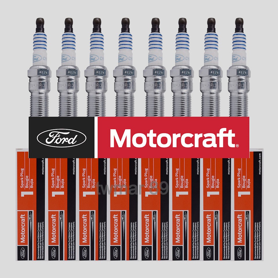 8Set OEM Platinum Spark Plugs SP-548 CYFS12F1 For F150 5.0 V8 2.5L ...