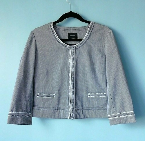 Ping Pong stripe cropped jacket. Size S | eBay Australia