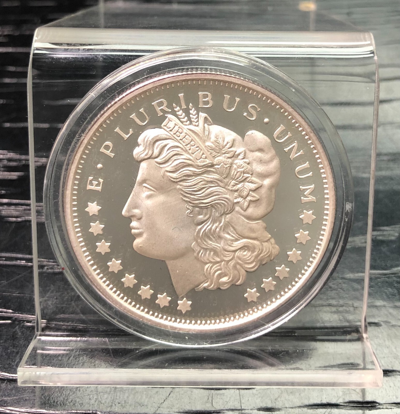 Morgan Dollar Design 1 oz .999 Fine Silver Round | eBay