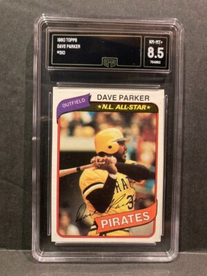 1980 Topps Card #310 Dave Parker Rookie GMA 8.5 Nm-MINT+ Pittsburgh ...
