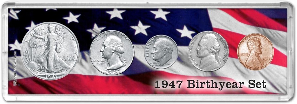 Birth Year Coin Gift Set, 1934-2021 | eBay